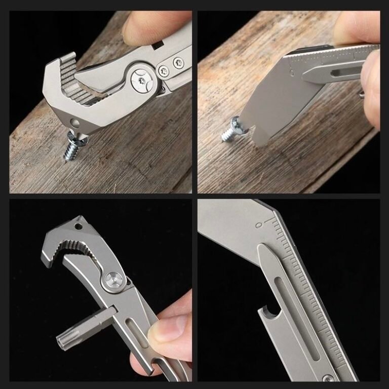 Titanium Alloy Outdoor EDC Wrench Multi-Tool - Keygadgetry